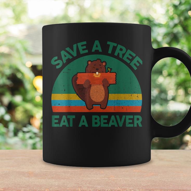 Save A Tree Eat A Beaver For Earth Planet Saving Lover Graphic Print ...