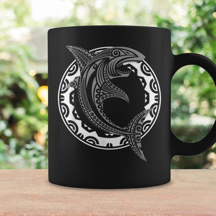 Shark Fish Symbol Haka Culture Maori Tribal Pattern Graphic Print ...