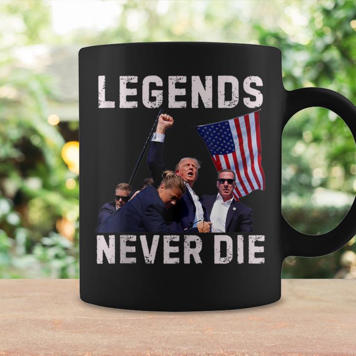 Trump Legends Never Die Fight Trump Assassination Attempt Tank Top ...