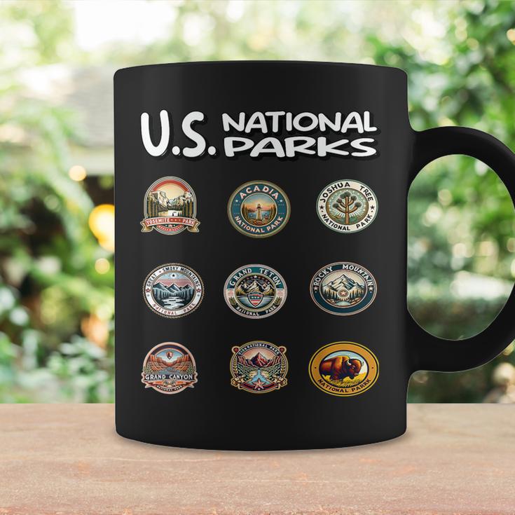 US National Parks USA Landmarks Collection Graphic Print Coffee Mug ...