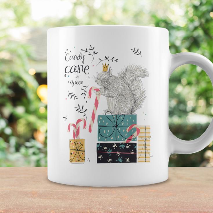 Candy Cane Queen Squirrel Love To Lick Candy Canes Holidays Graphic ...