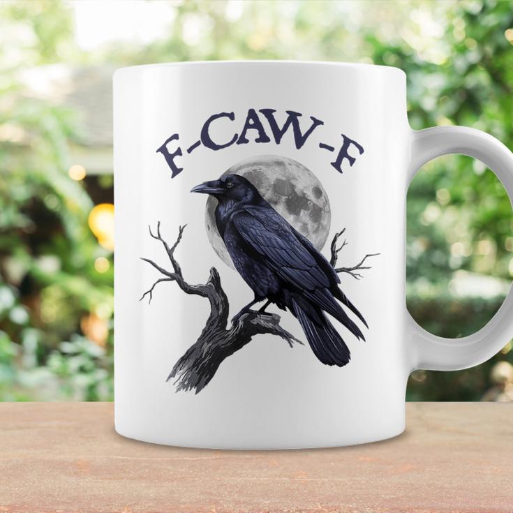 F-Caw-F Black Bird Black Crow Coffee Mug - Thegiftio