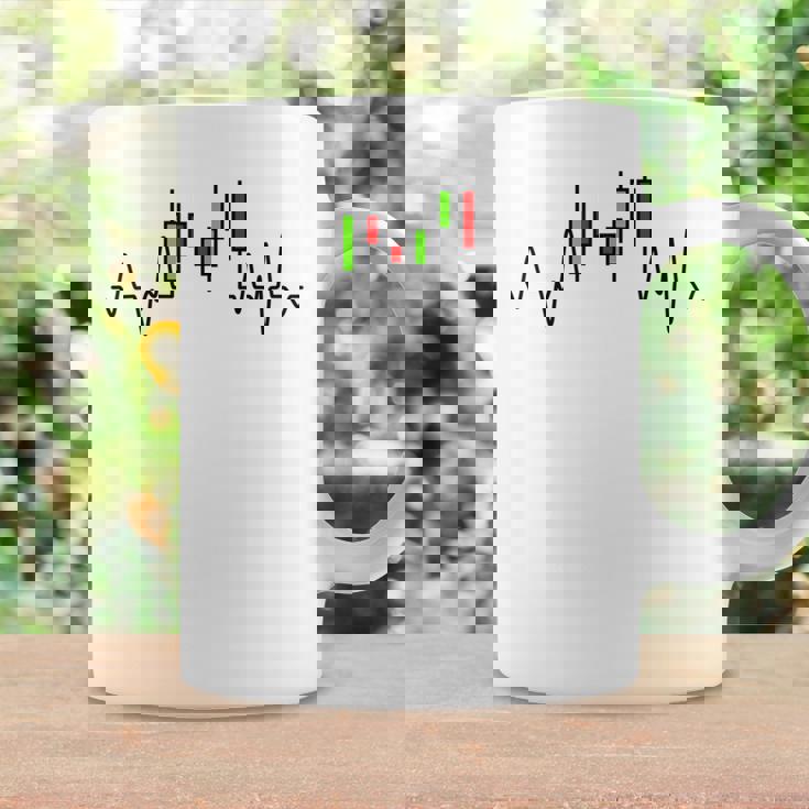 Forex Or Stock Trader Candlestick Chart Heartbeat Graph Graphic Print ...