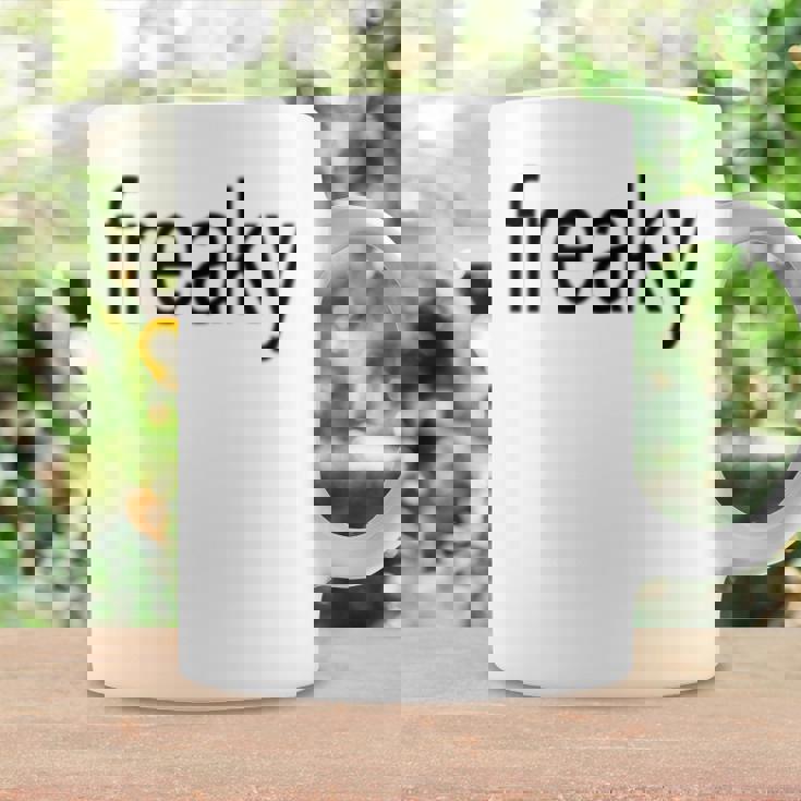 Freaky Green Brat Halloween Gen Z Pop Icon Music Graphic Print Coffee ...