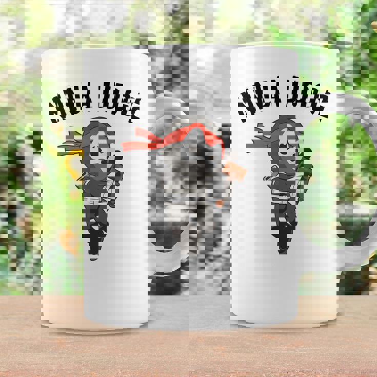 Ninja Judge Martial Arts Court Ninjutsu Graphic Print Coffee Mug ...