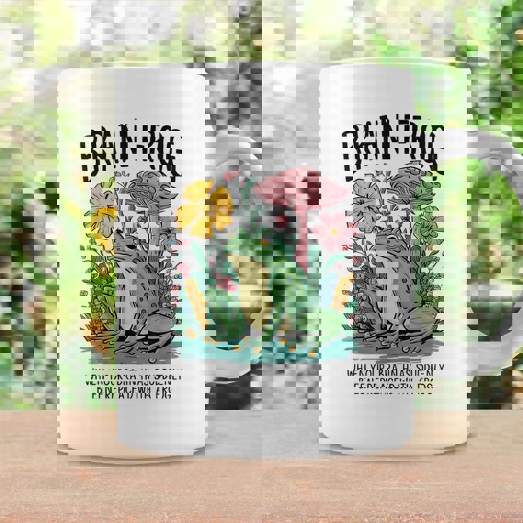 POTS Syndrome Brain Frog Dysautonomia Awareness Graphic Print Coffee ...