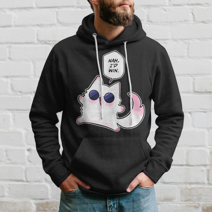 Nah Yo Ganaría Gojo Cat Meme Sudadera - Regaloses