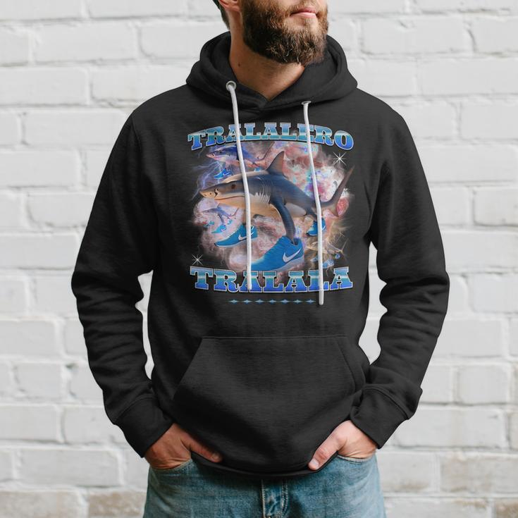 Tralalero Trala Italian Brainrot Meme Tiburón Con Tres Patas Sudadera ...