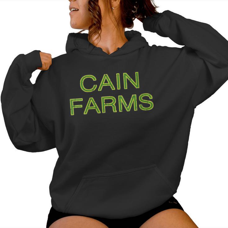 CAIN Farms Squad Family Reunion Last Name Team Women's Hoodie - Monsterry