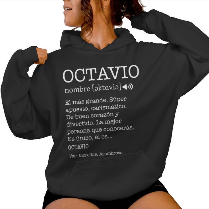 Regalo Para Octavio Con Nombre Divertido Significado Hombres Cuello ...