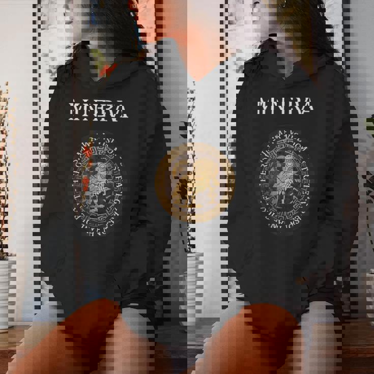 Minerva Símbolo De La Antigua Diosa Romana Sudadera con capucha para ...