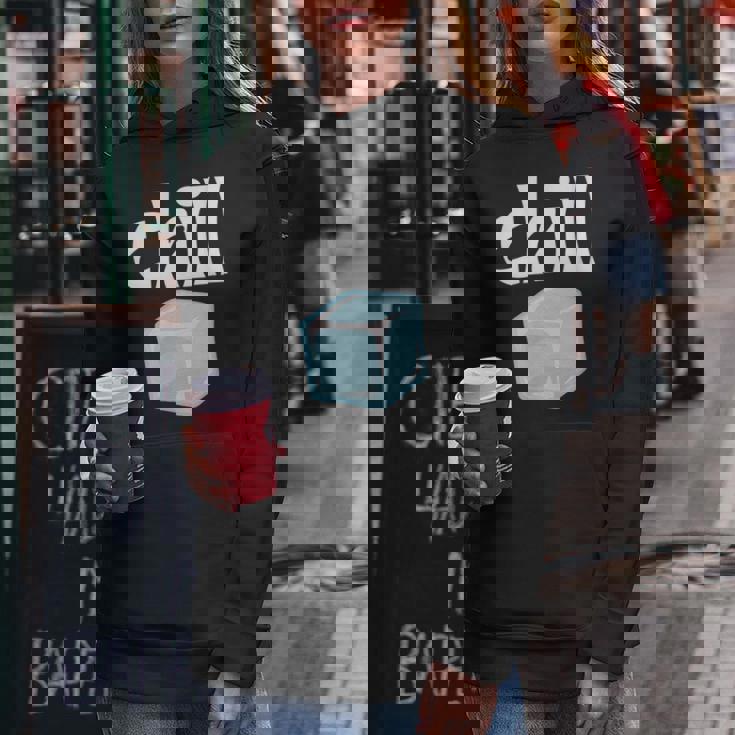 Chill Block Of Ice Summer Family Relaxing Beach Women's Hoodie - Monsterry