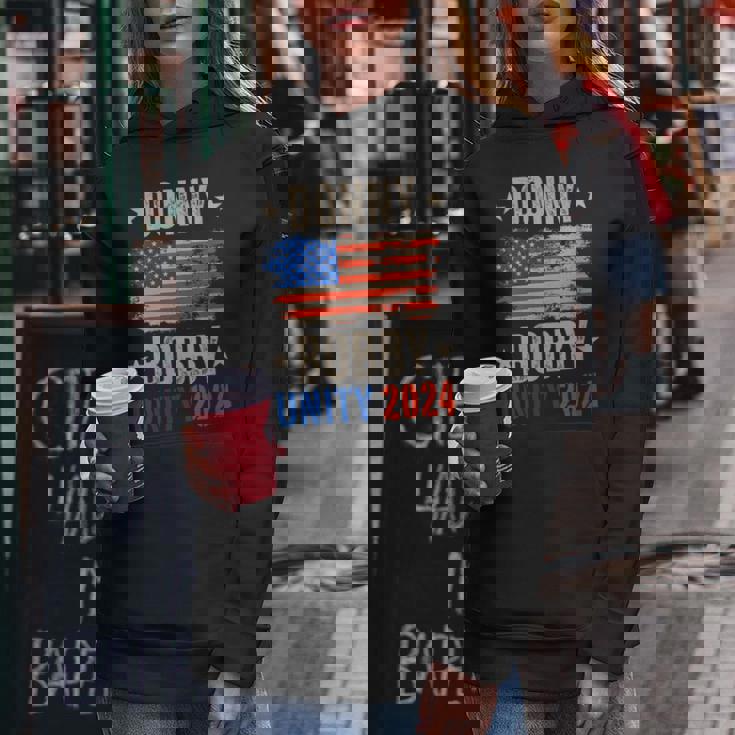 Donny Bobby 2024 Trump Robert Kennedy Jr RFK Unity 2024 Women's Hoodie ...