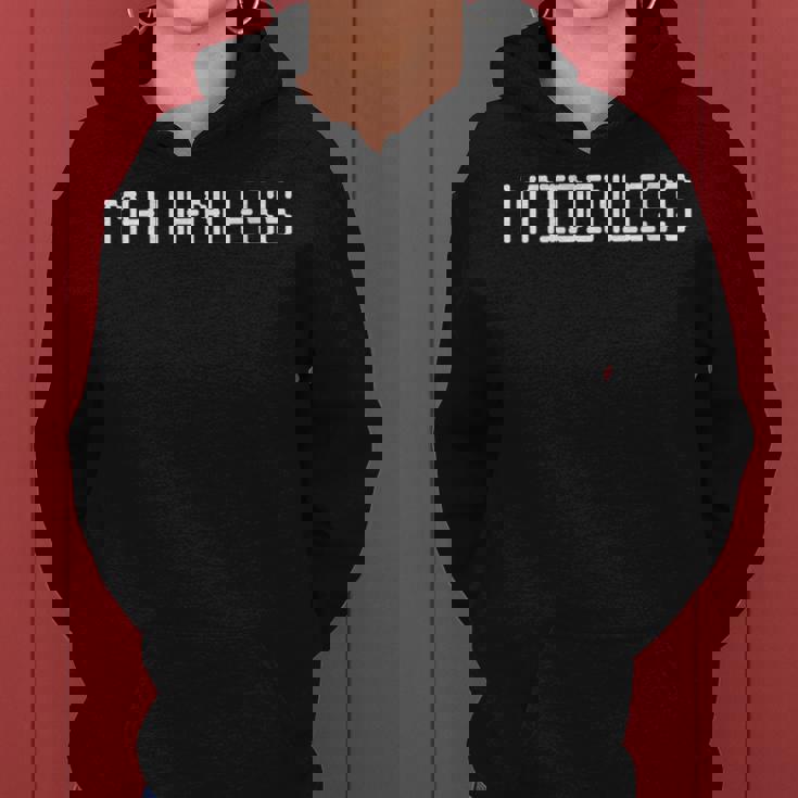 Maidenless Viral Meme Joke Gamer Gaming Humor Single Women's Hoodie ...