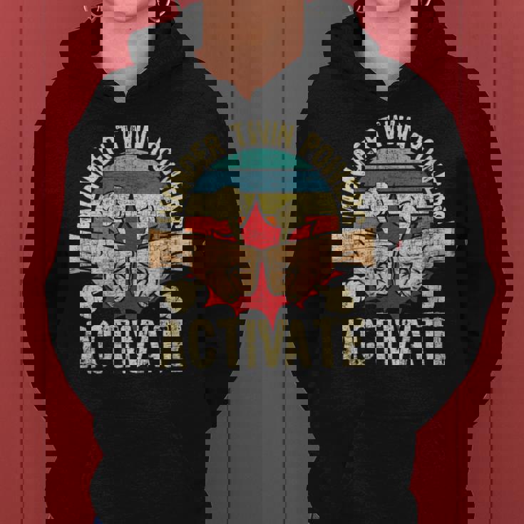 Wonder Twin Powers Activate Twins Brother Sister Sibling Women's Hoodie ...