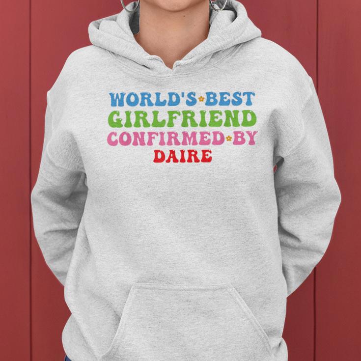 World's Best Girlfriend Confirmed By Daire Women's Hoodie - Monsterry
