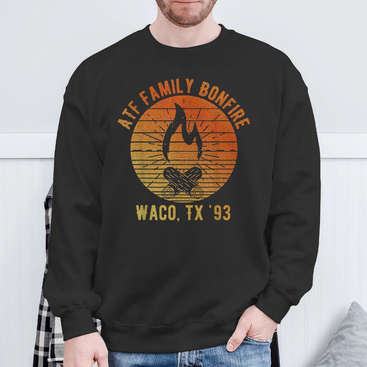 Atf Family Bonfire Waco Tx 93 Waco Siege Branch Davidians Sweatshirt ...