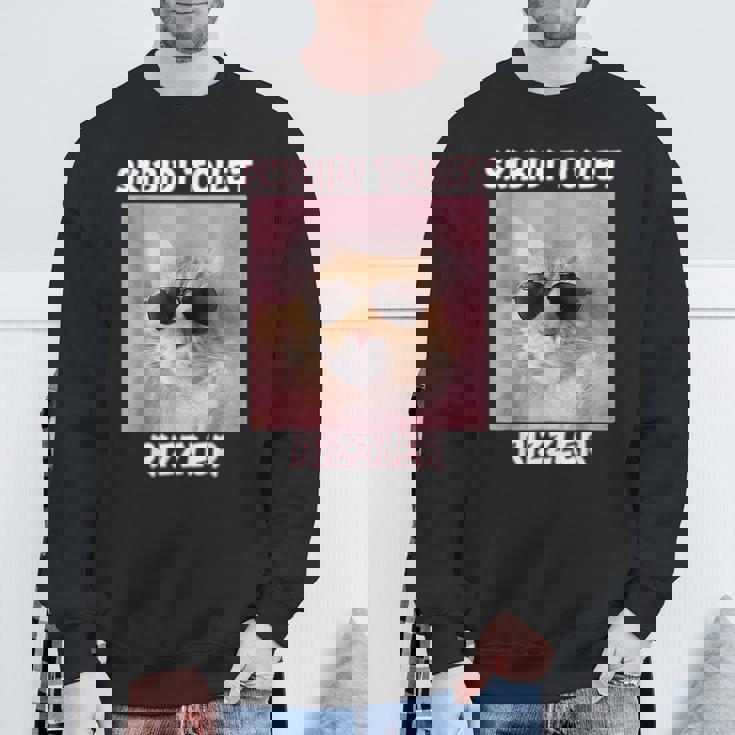 Skibidi Toilet Rizzler Meme Memes Internet Memes Genz Sweatshirt - Seseable