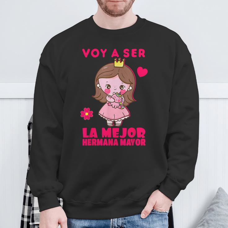 Voy A Ser La Mejor Hermana Mayor Anuncio Del Bebé Unicornio Camisa de ...