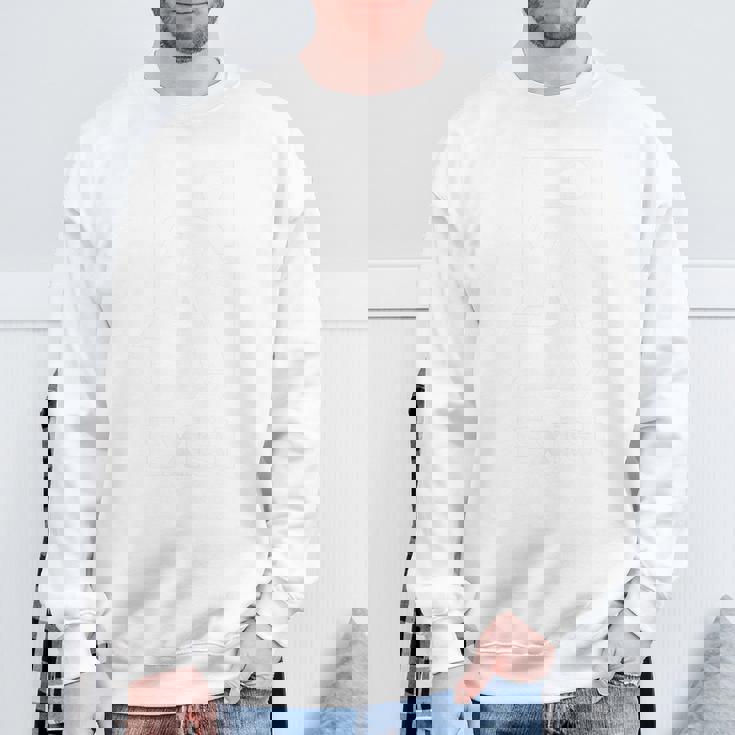 Exist Exit Sign Motivational Message Philosophy Slogan Sweatshirt - Monsterry