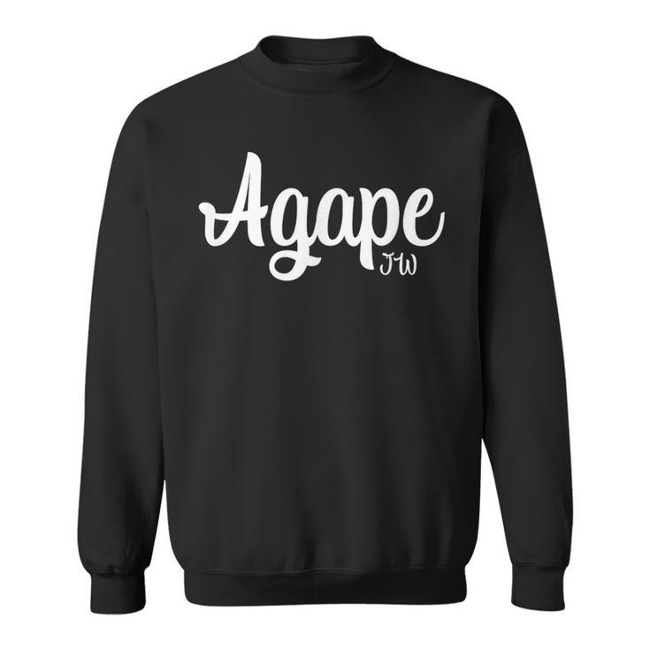 JW Org Jehovah's Witness Agape Sweatshirt - Monsterry