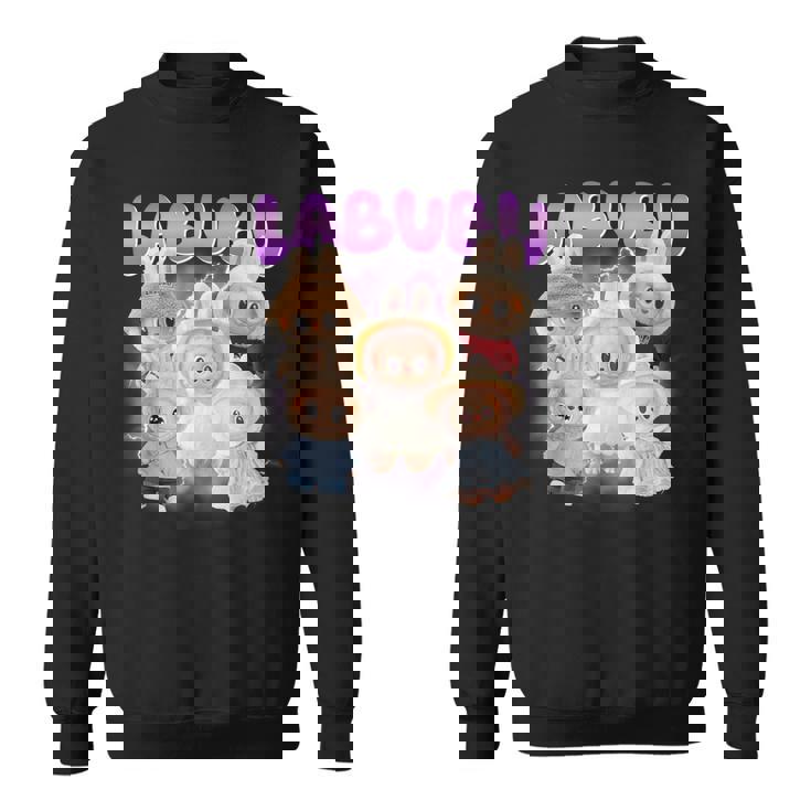 Labubu Cute Labubu The Monsters Meme Vintage Sweatshirt - Monsterry