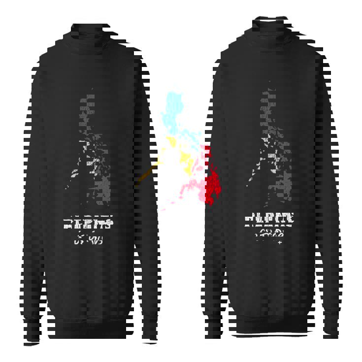 Philippines Map Alibata Baybayin Proud Filipino Heritage Sweatshirt ...