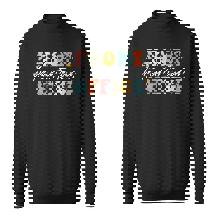 Retro Front Office Dream Team School Secretary Front Office Sweatshirt ...