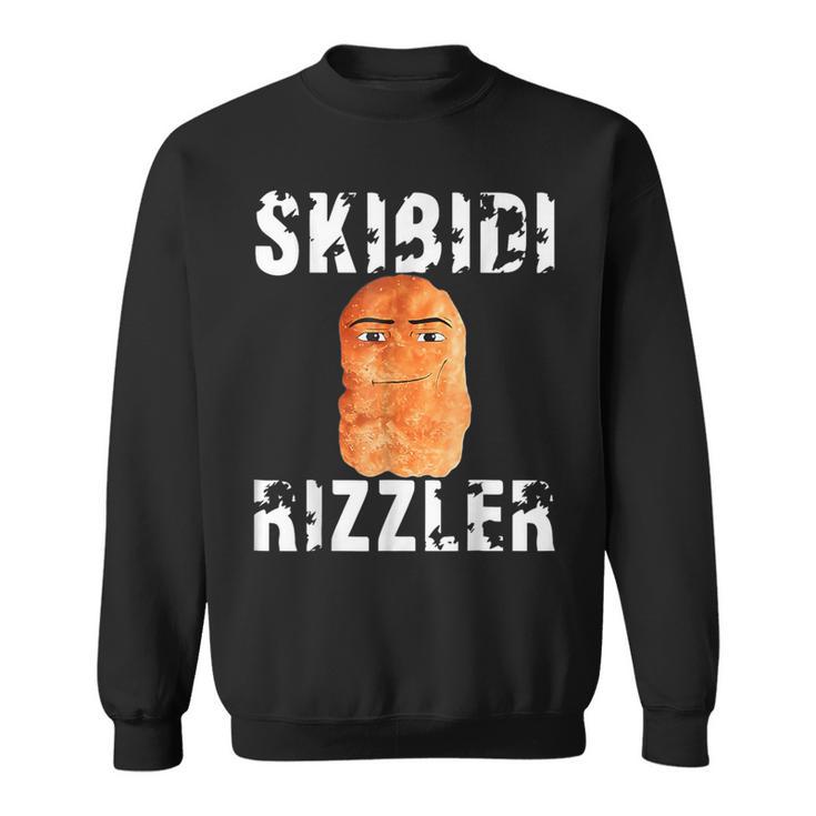 Skibidi Rizzler Brainrot Rizz Meme Sweatshirt - Monsterry
