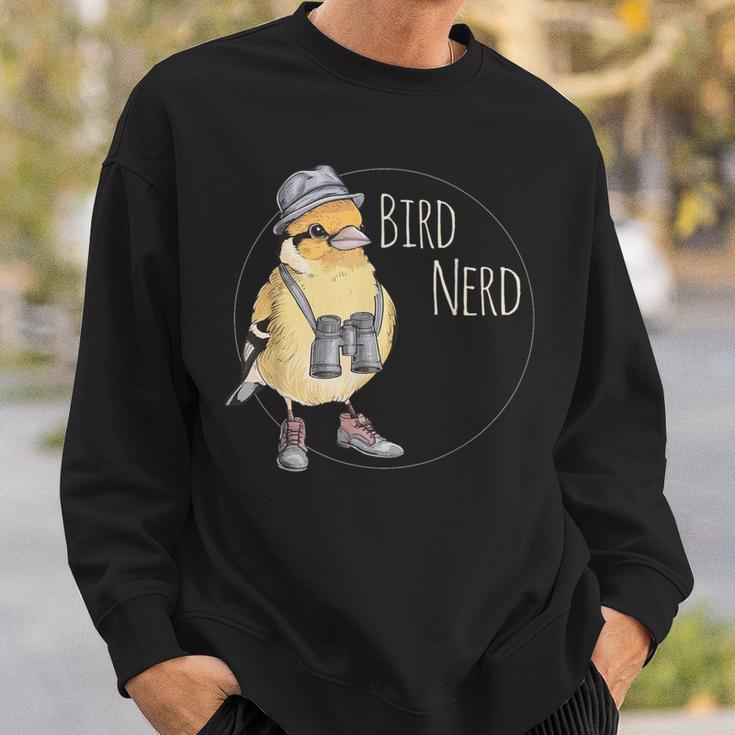Bird Nerd Bird Watching Birding Birds Lover Whatcher Sweatshirt - Monsterry