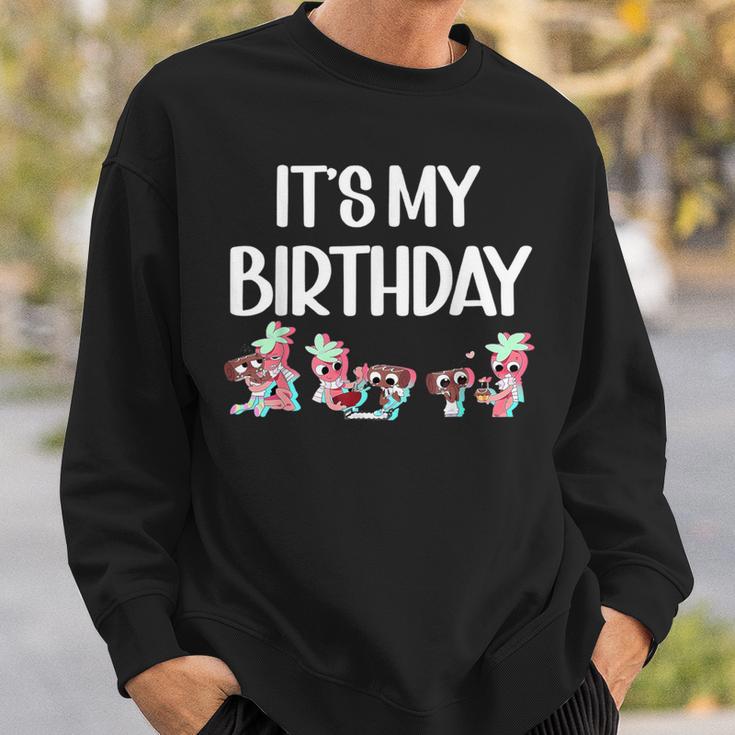 Dandy's World Plush Cosmo Caramel And Sprout Birthday Sweatshirt ...