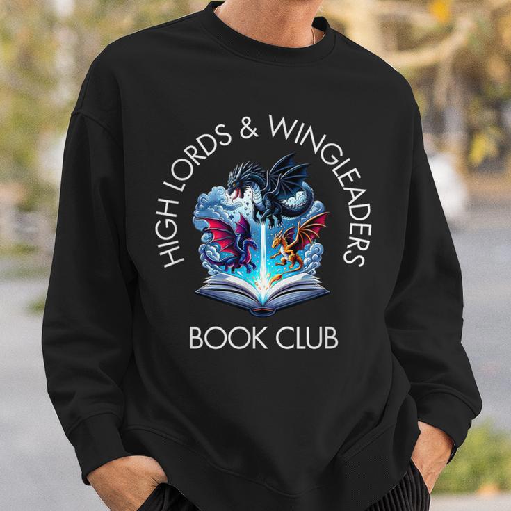 High Lords & Wingleaders Book Club Fantasy Storm Dragon Sweatshirt ...