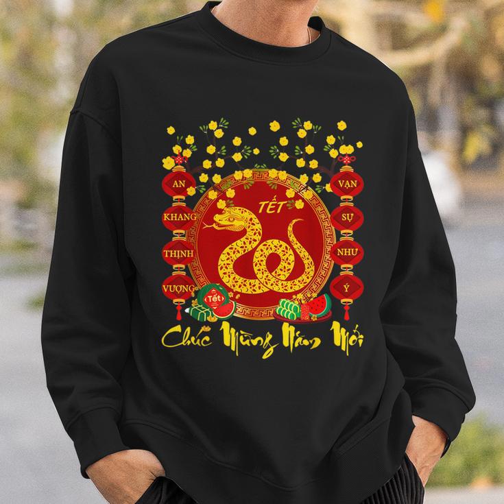 Tet Traditional Vietnamese 2025 Chuc Mung Nam Moi Snake Year Sweatshirt ...