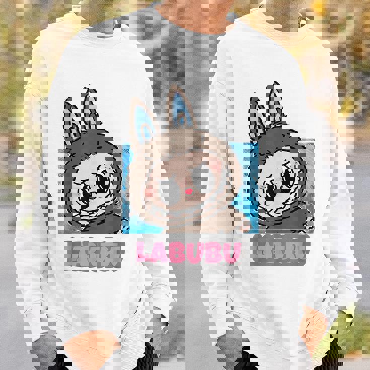 Labubu Cute Labubu The Monsters Pink Christmas Sweatshirt - Monsterry