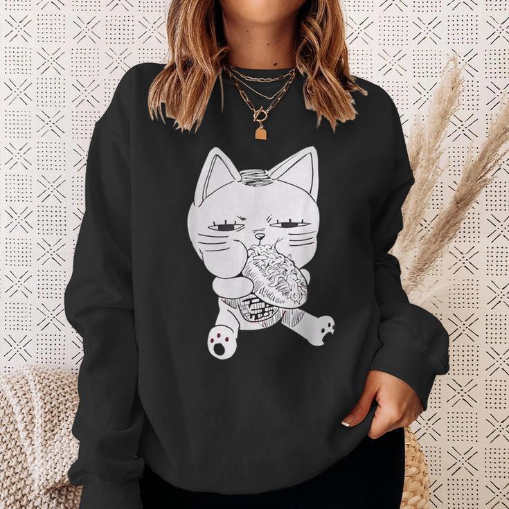 Dandadan Cat Turbo-Granny Cute Anime Manga Cat Costume Sweatshirt ...