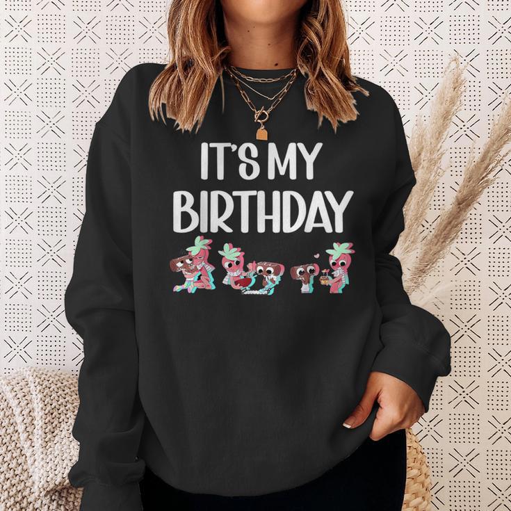 Dandy's World Plush Cosmo Caramel And Sprout Birthday Sweatshirt ...