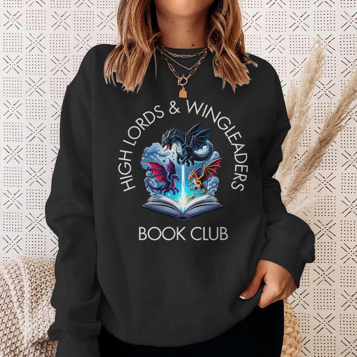 High Lords & Wingleaders Book Club Fantasy Storm Dragon Sweatshirt ...
