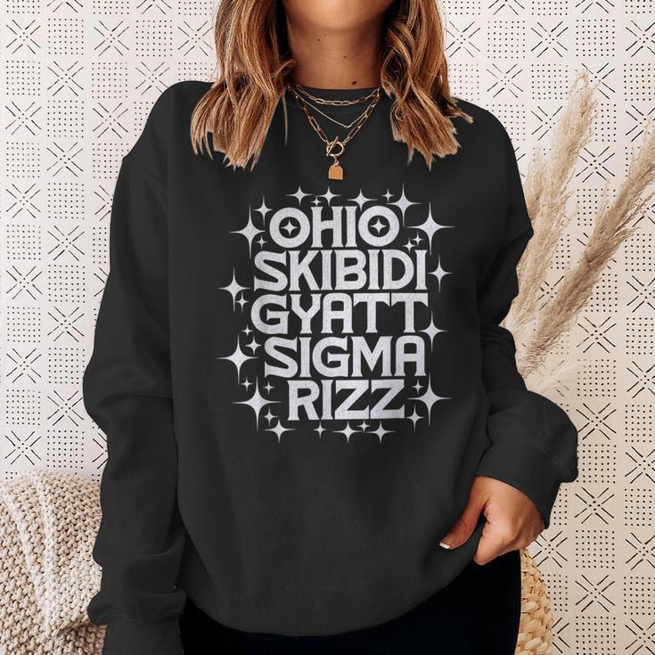 Ohio Skibidi Gyatt Sigma Rizz Rizzler Toilet Meme Sweatshirt - Thegiftio