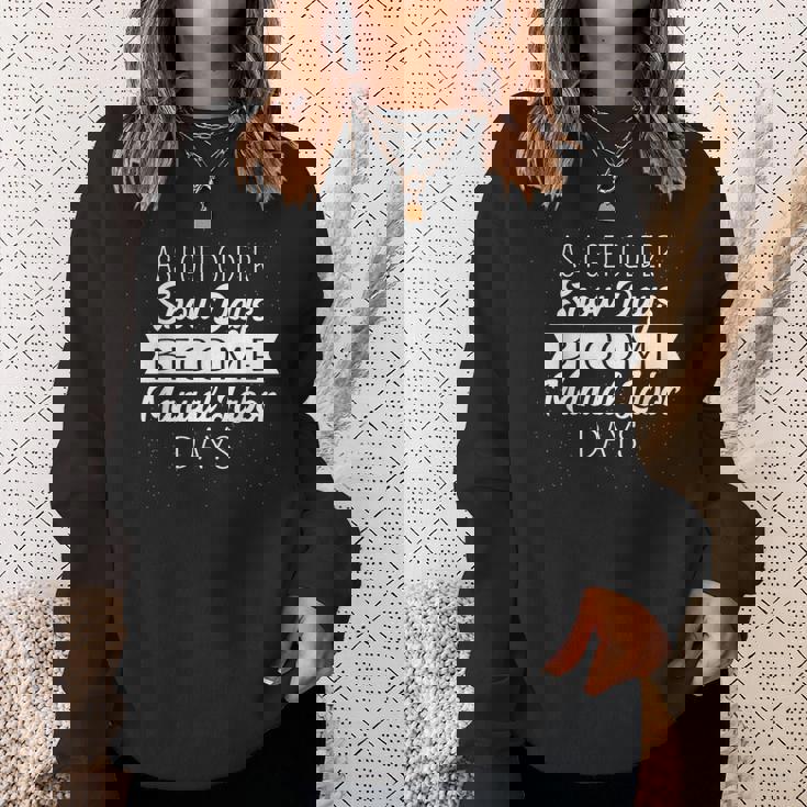 As I Get Older Snow Days Become Manual Labor Days Snow Joke Sweatshirt ...