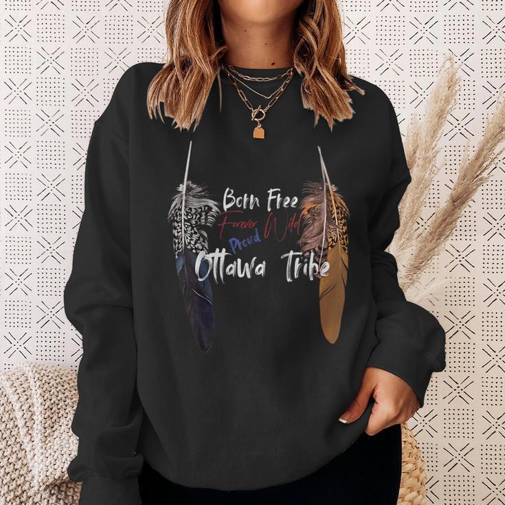 Ottawa Native American Indian Proud Freedom Wild Respect Sweatshirt ...