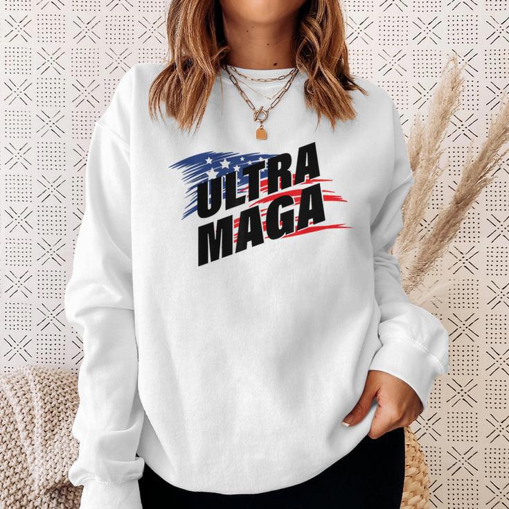 Ultra MAGA Pro American Pro Freedom Ultra-MAGA Ultra Mega Sweatshirt ...