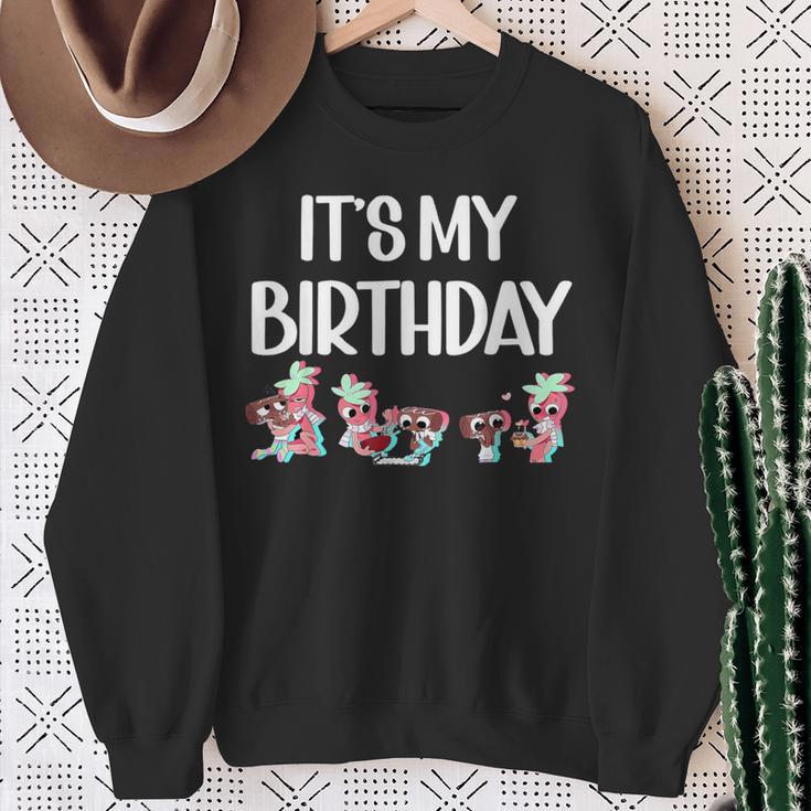 Dandy's World Plush Cosmo Caramel And Sprout Birthday Sweatshirt ...