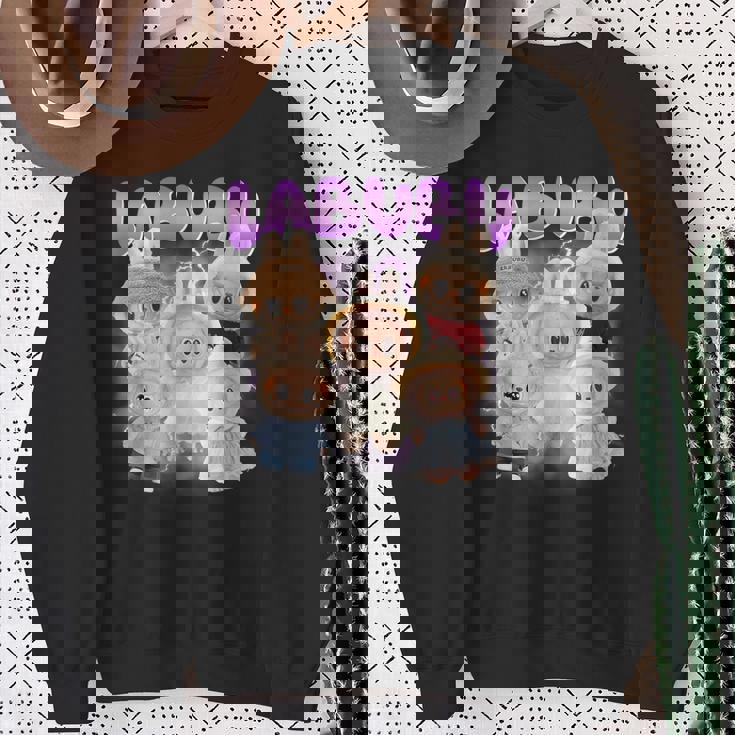 Labubu Cute Labubu The Monsters Meme Vintage Sweatshirt - Monsterry