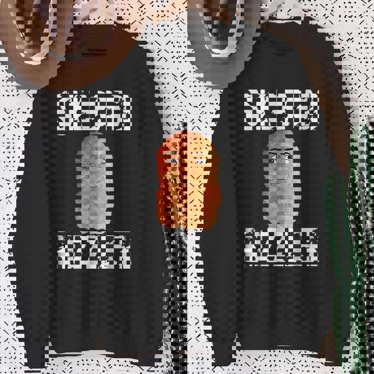 Skibidi Rizzler Brainrot Rizz Meme Sweatshirt - Monsterry