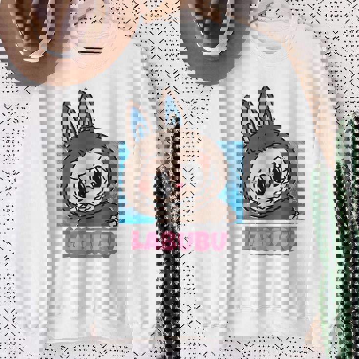 Labubu Cute Labubu The Monsters Pink Christmas Sweatshirt - Monsterry