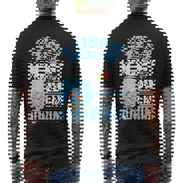 Aquarium Tshirt Aquascaping Fishkeeping Aquatic Men's Back Print T ...