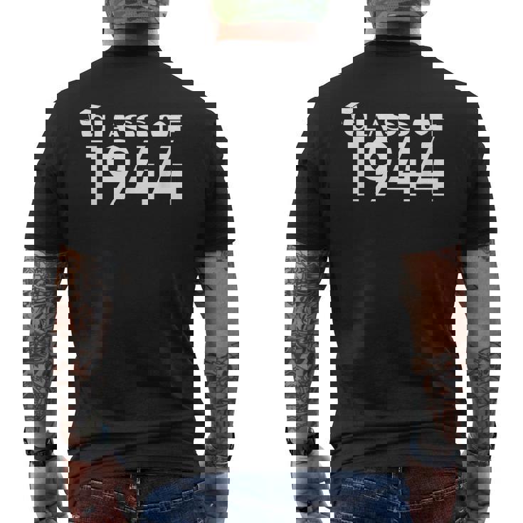 Class Of 1944 Graduate School Graduation Class Men's Back Print T-Shirt ...