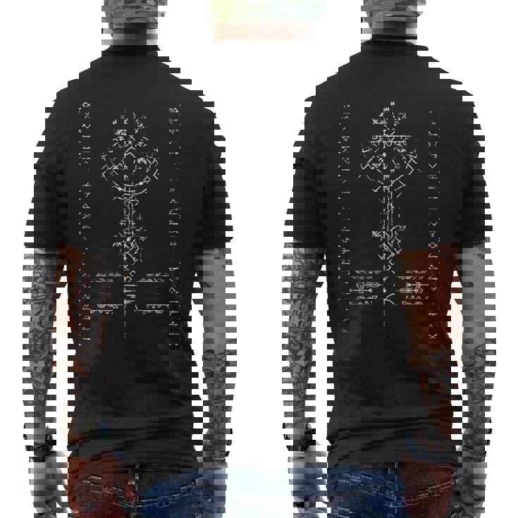 Compass Vegvisir Viking Symbol Nordic Rune Celtic Yggdrasil Men's T ...