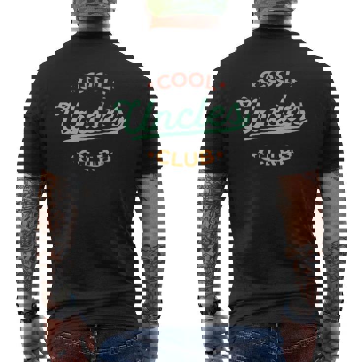 Cool Uncles Club Best Uncle Ever Pocket Father's Day Men's T-shirt Back ...