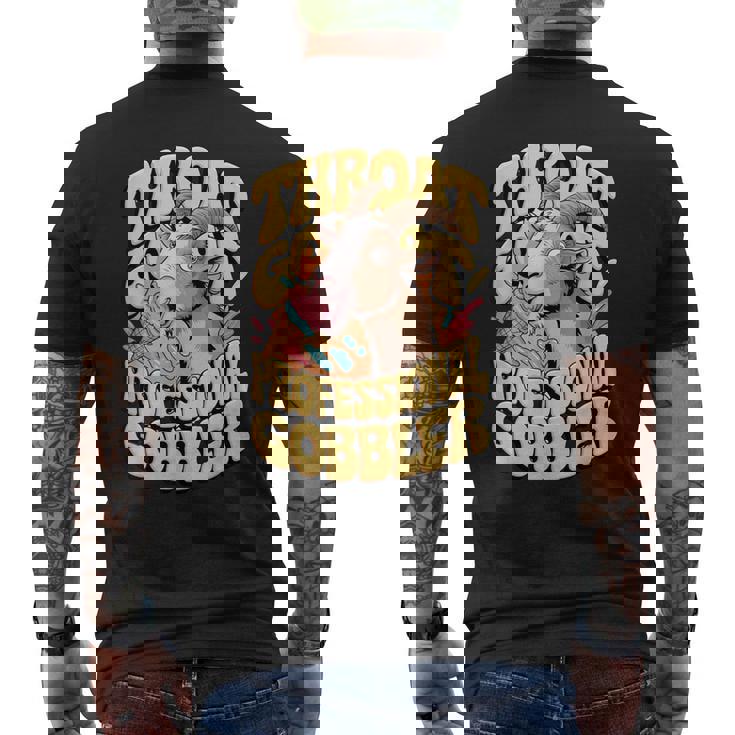 Embarrassing Throat Goat Inappropriate Adult Humor Men's T-shirt Back ...